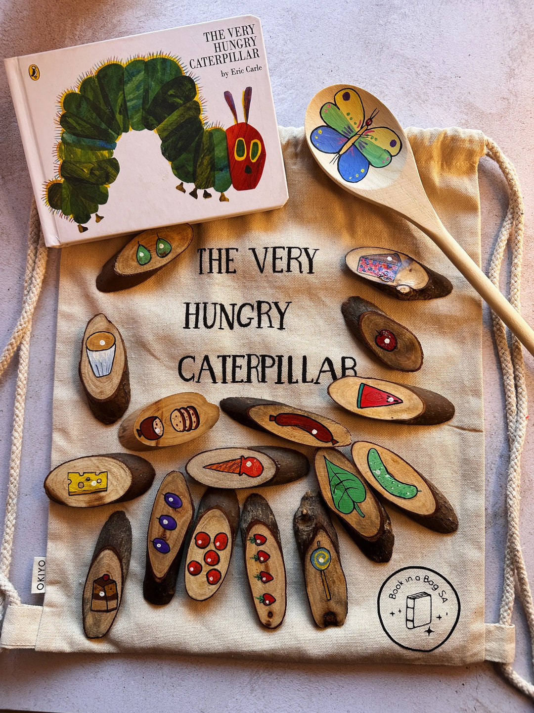 Book in a bag - The Very Hungry Caterpillar - Bee Festive - Educational ...